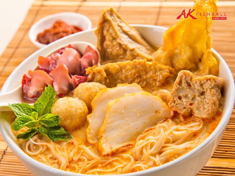 Fresh Fishball Delivery Johor Bahru :: AK Noodles House Instant Laksa ...