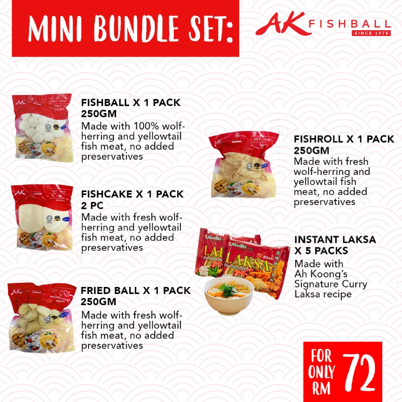 Fresh Fishball Delivery Johor Bahru :: Others :: Mini Bundle Set